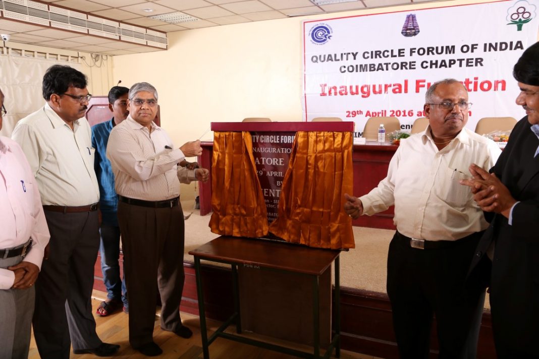QCFI Coimbatore Chapter Inauguration | QCFI | Quality Circle Forum of ...