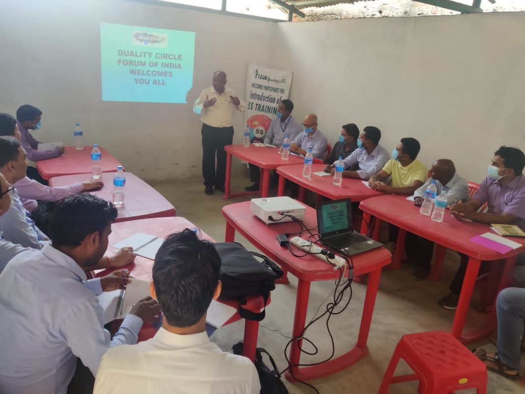 5S training program Fleur Himalayan Ltd, Lalitpur, Nepal by Mr DK ...